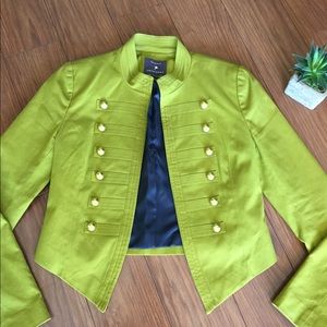 Jackets & Coats | Military Style Jacket Lime Green | Poshmark